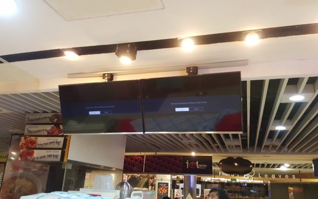 Digital Menu Board - TV Bracket and Wall Mount | Singapore