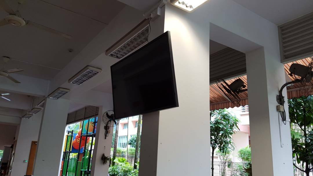 Project @ Adam Road Presbyterian Church - TV Bracket and Wall Mount ...